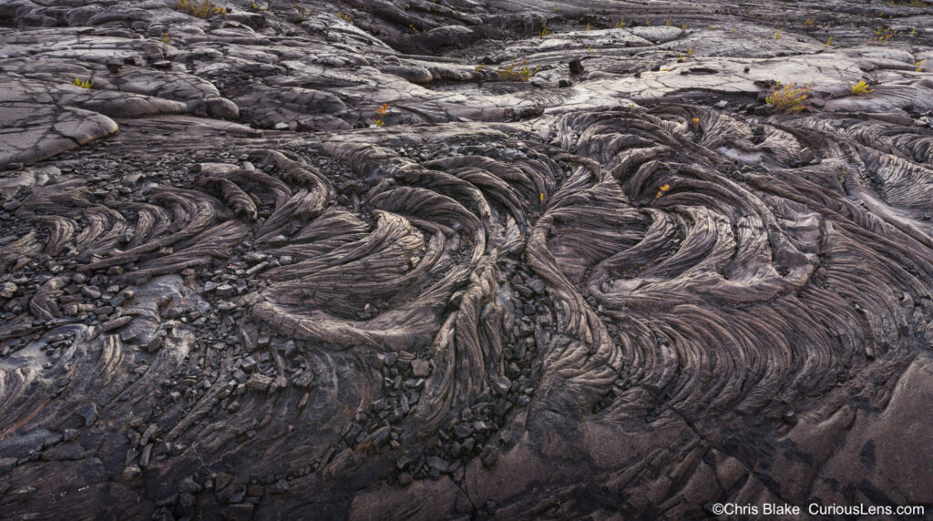 Lava Shapes - Photography by Chris Blake